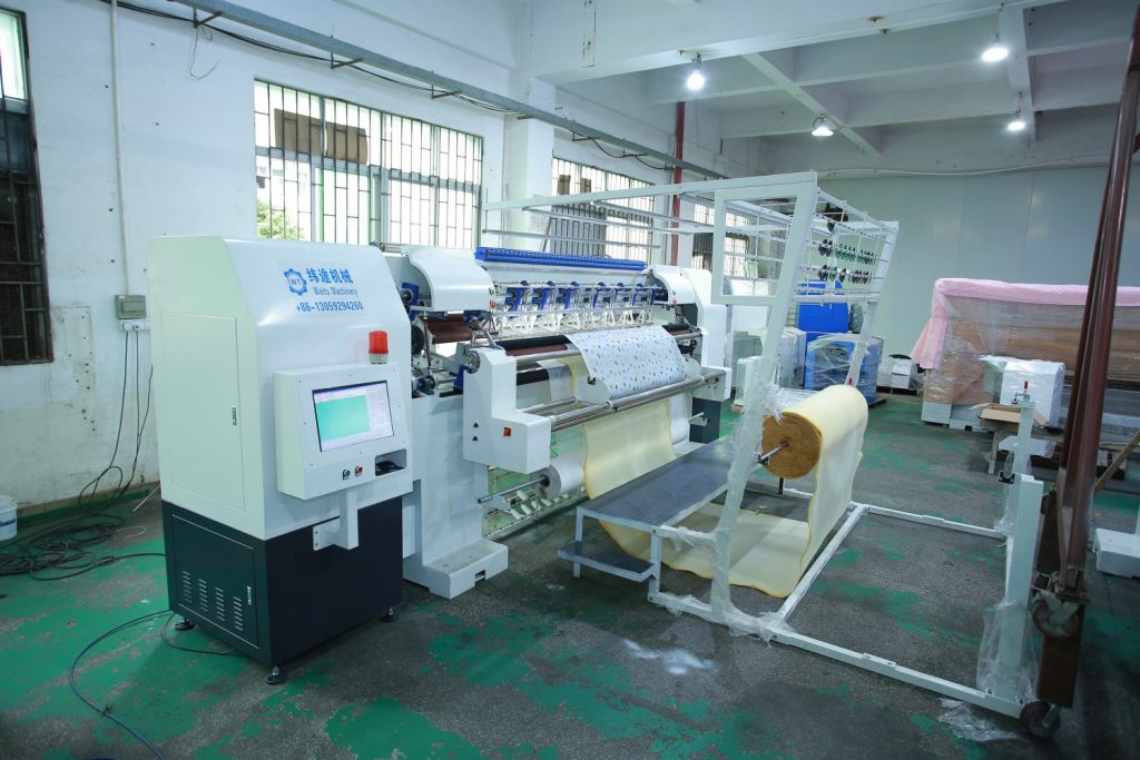 High Speed Computerized Chain Stitch Multi-needle Quilting Machine WT ...