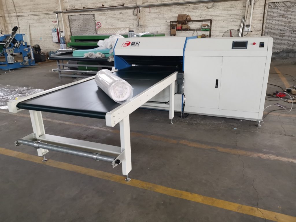 latex mattress pad Roll Packing Machine